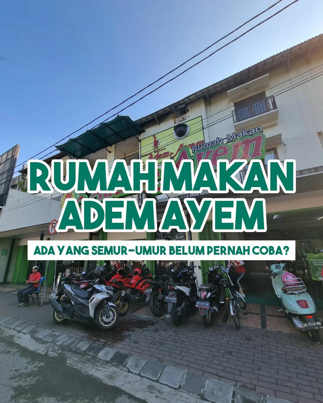 Buku Harga Menu Rumah Makan Adem Ayem Slamet Riyadi Solo - Buku Menu di ...