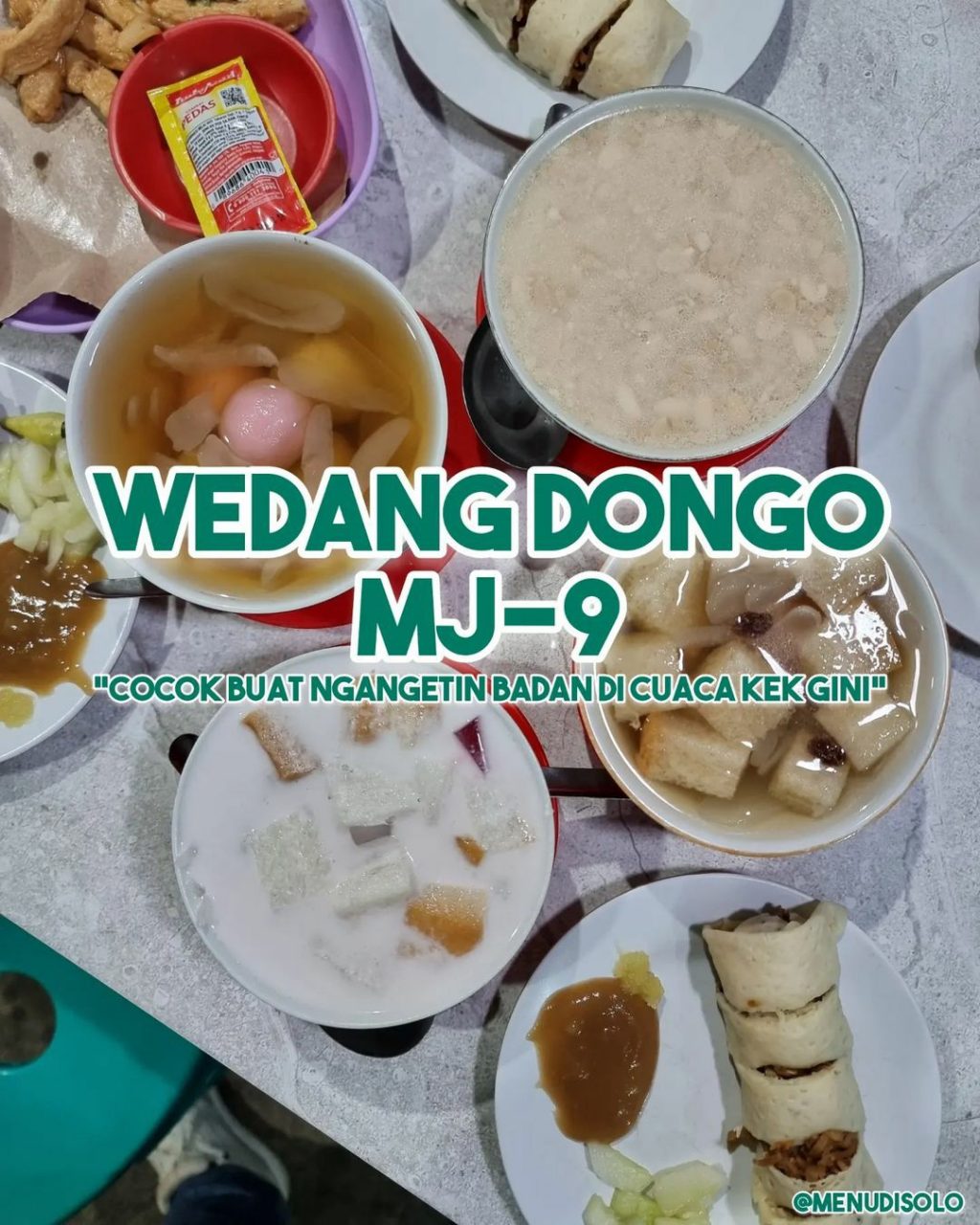 Buku Harga Menu Wedang Dongo Mojosongo Solo - Buku Menu di Solo Terbaru
