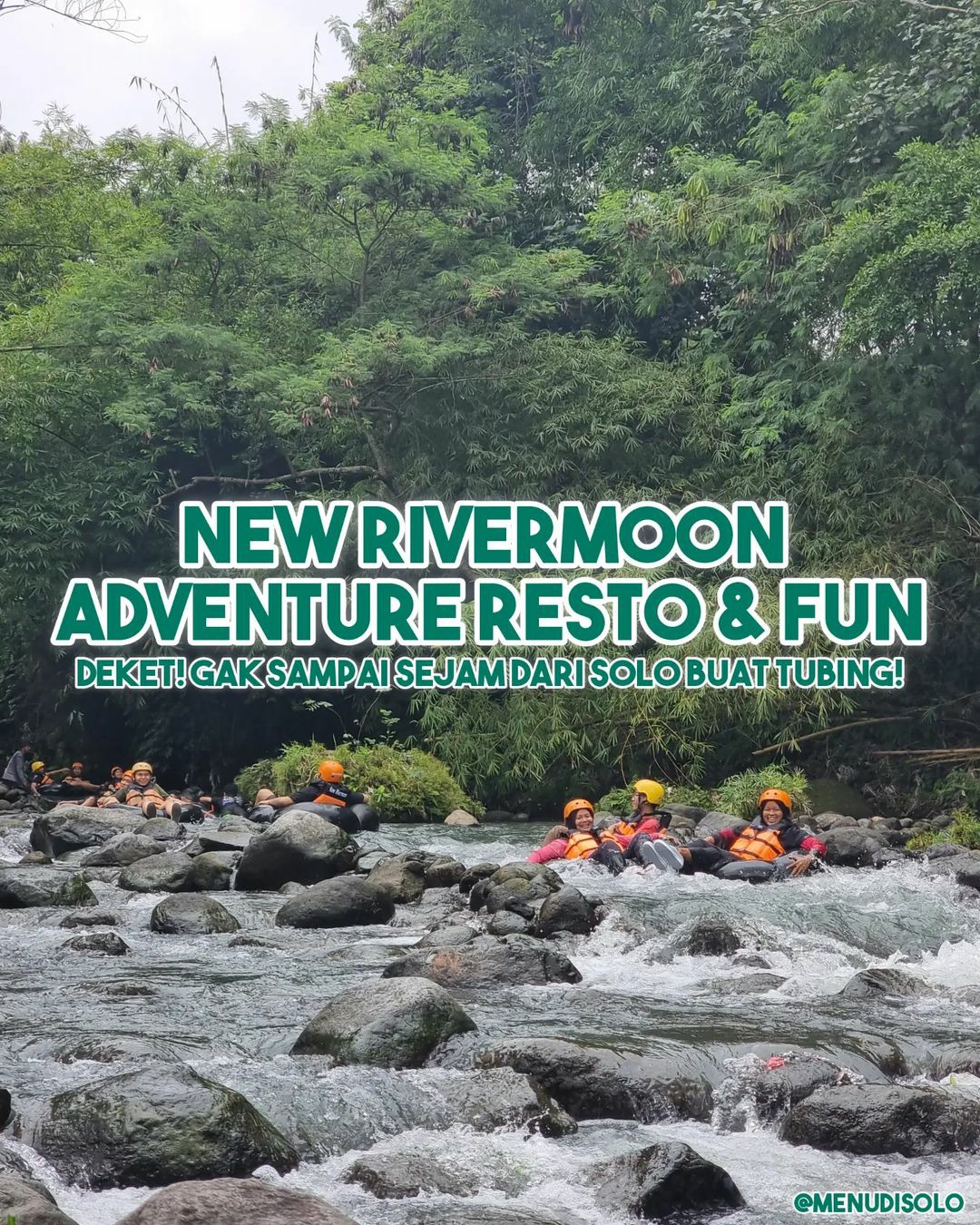 Buku Harga Menu New Rivermoon Adventure Resto Fun di Klaten - Buku Menu di Solo Terbaru