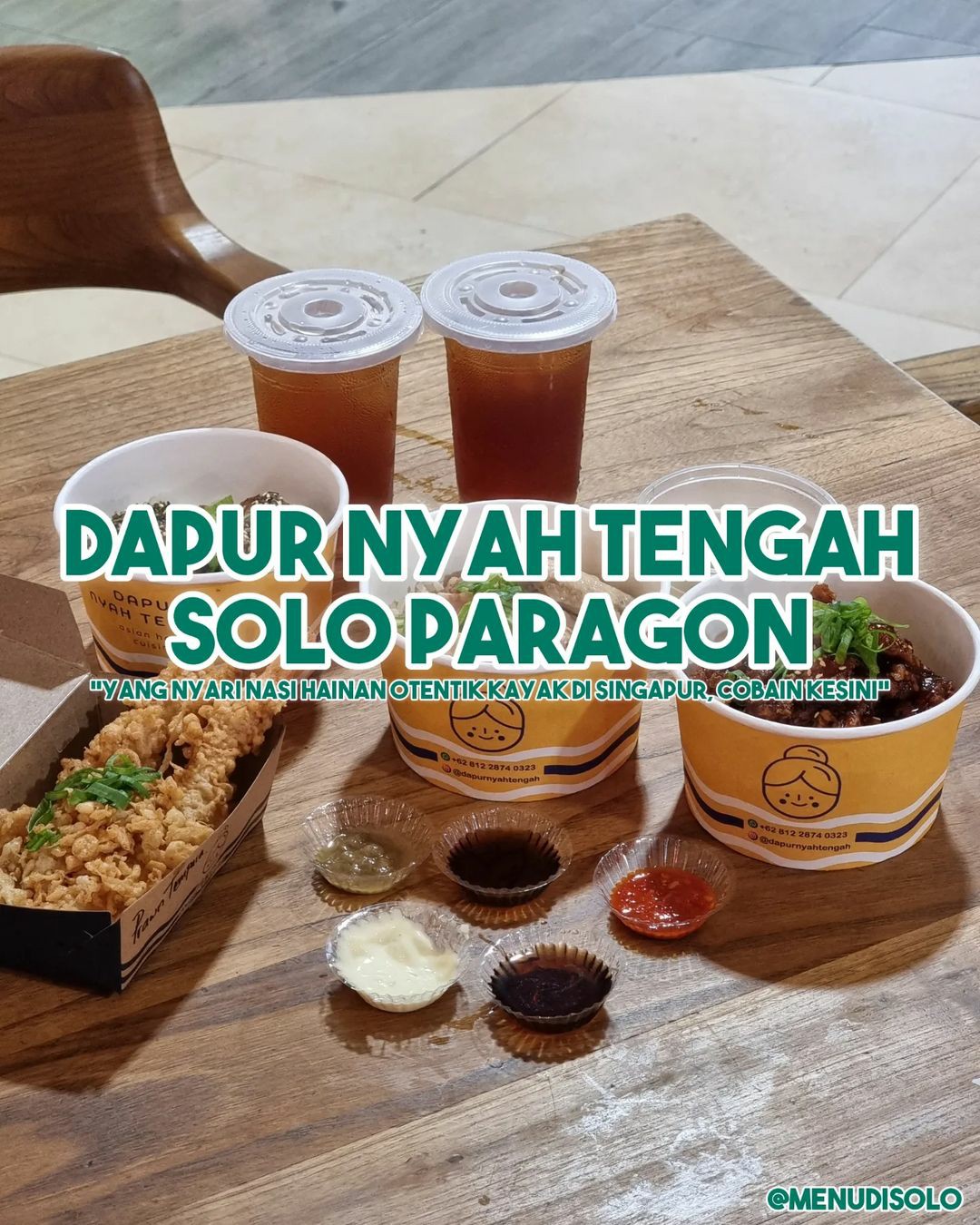 Buku Harga Menu Dapur Nyah Tengah Solo Paragon - Buku Menu di Solo Terbaru