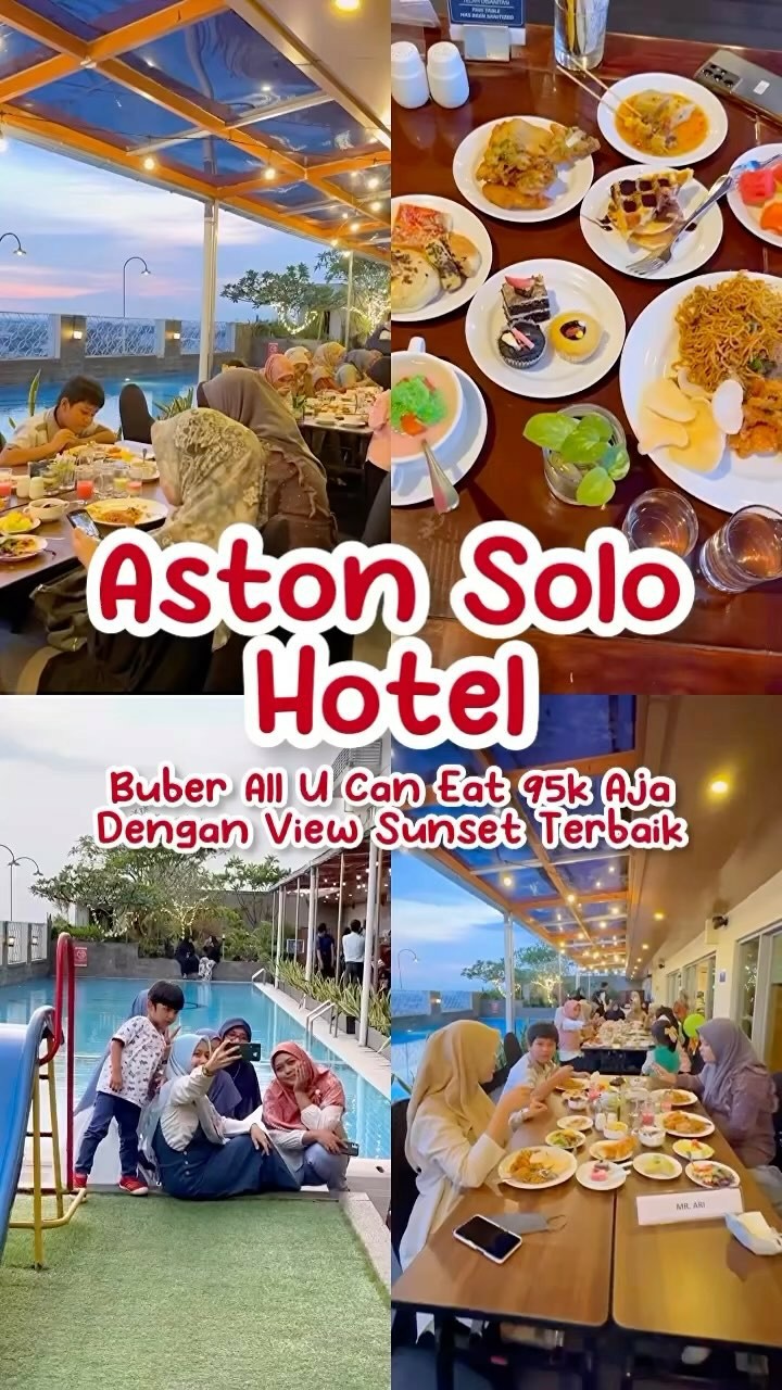 Harga Menu Bukber Aston Solo Hotel - Buku Menu di Solo Terbaru