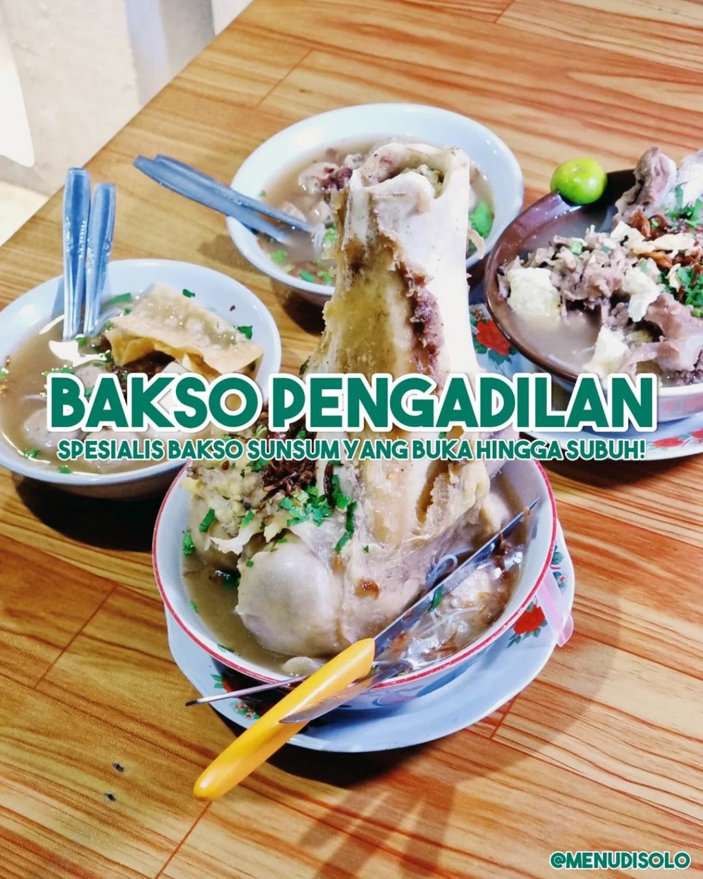 Buku Harga Menu Bakso Pengadilan Kota Solo - Buku Menu di Solo Terbaru