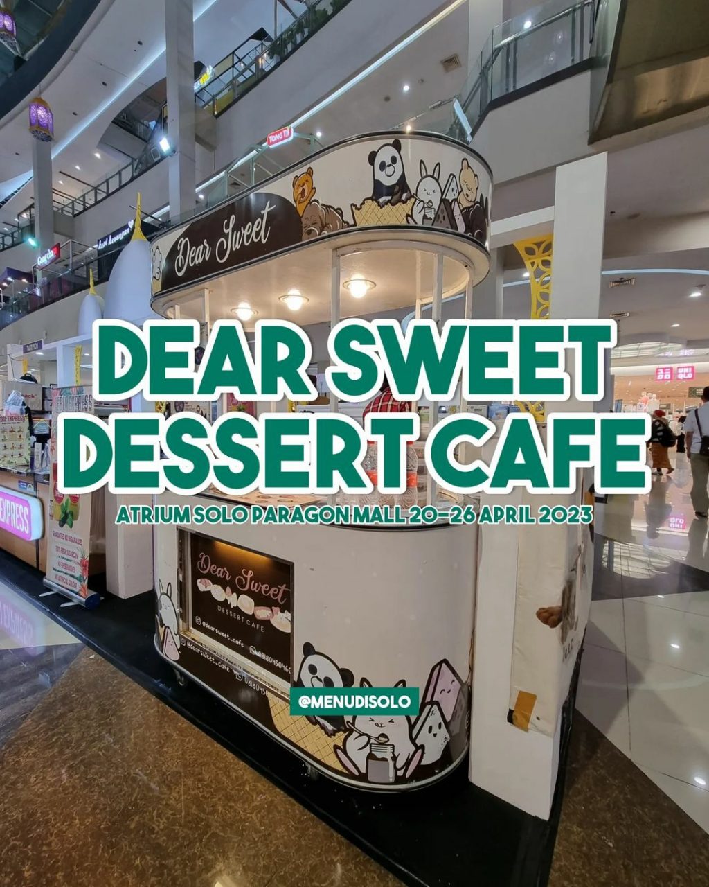 Buku Harga Menu Dear Sweet Dessert Cafe Solo - Buku Menu di Solo Terbaru