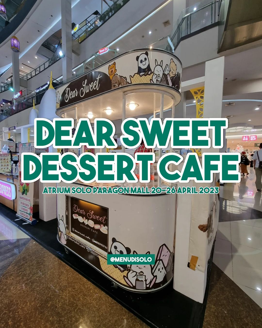 Buku Harga Menu Dear Sweet Dessert Cafe Solo - Buku Menu di Solo Terbaru