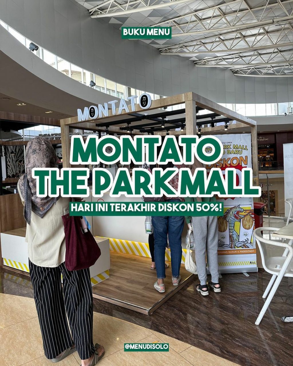 Buku Harga Menu Montato The Park Mall Solo Baru - Buku Menu di Solo Terbaru