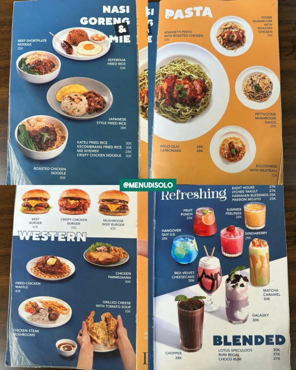 Buku Harga Menu Seperdua Kopi Kratonan Solo - Buku Menu di Solo Terbaru