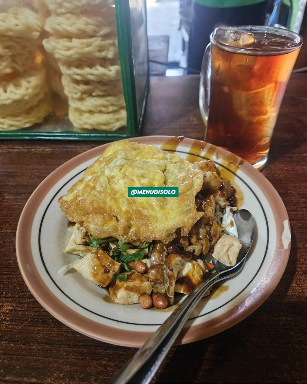 Buku Harga Menu Tahu Kupat Pak Gombloh Kota Solo - Buku Menu di Solo ...