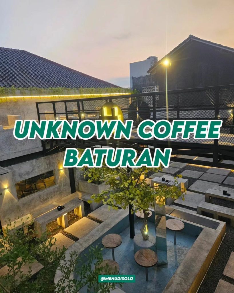 Buku Harga Menu Unknown Coffee Baturan Colomadu - Buku Menu di Solo Terbaru