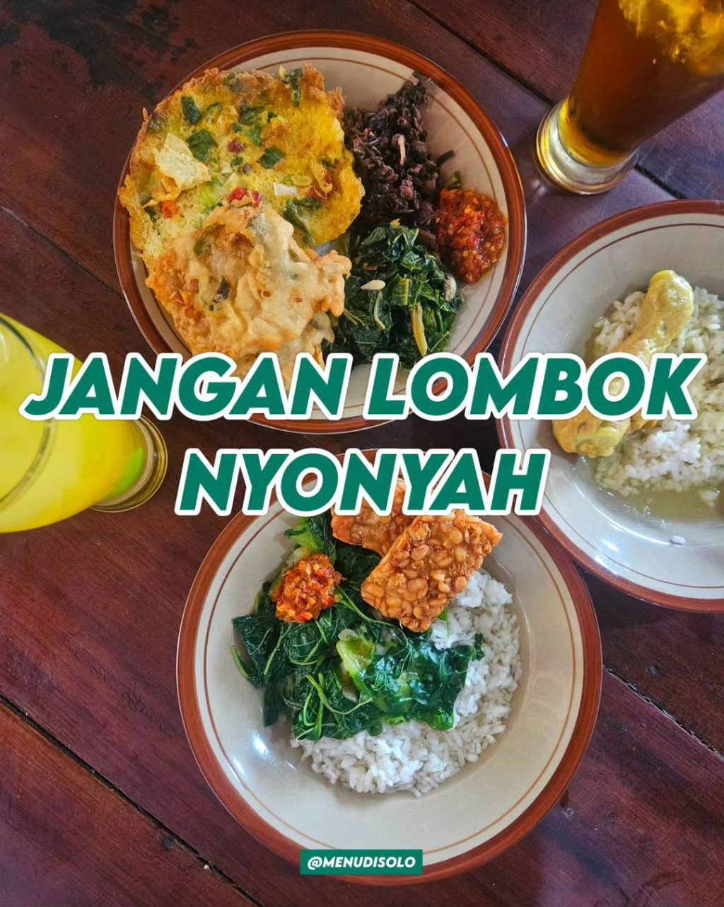 Buku Harga Menu Jangan Lombok Nyonyah di Solo - Buku Menu di Solo Terbaru
