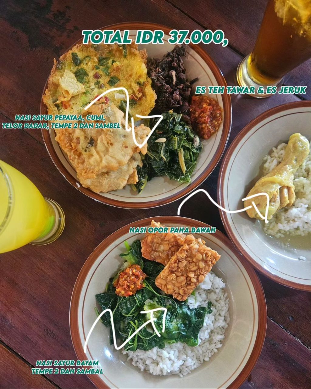 Buku Harga Menu Jangan Lombok Nyonyah di Solo - Buku Menu di Solo Terbaru