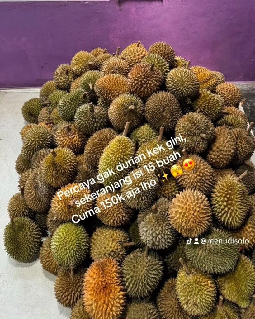 Buku Harga Menu Durian Singaraja Bali di Solo - Buku Menu di Solo Terbaru