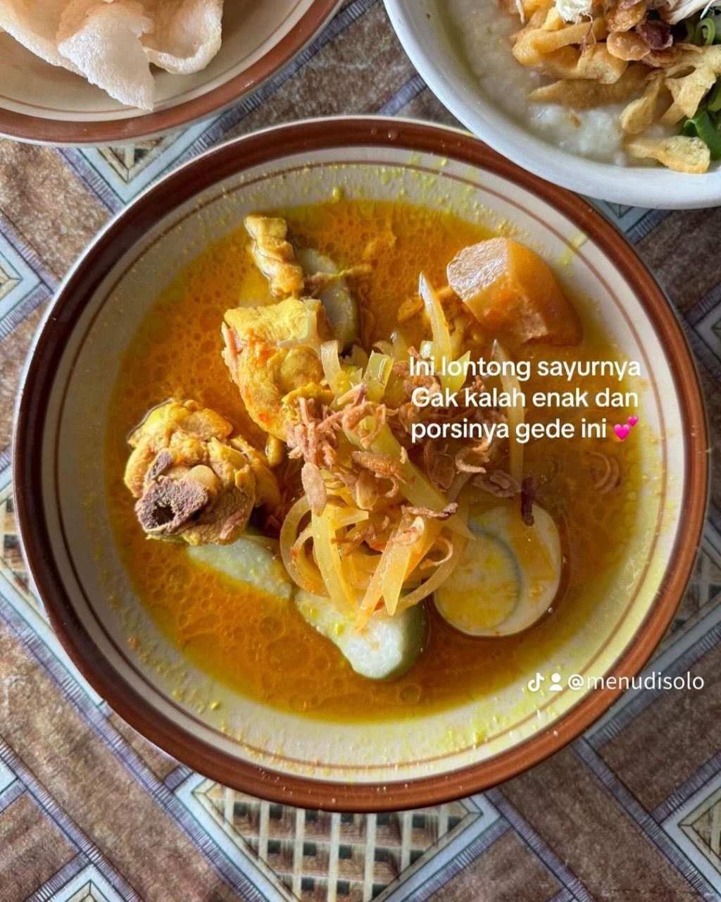 Buku Harga Menu Bubur Ayam Jakarta H5 Dekat UMS Solo - Buku Menu di ...