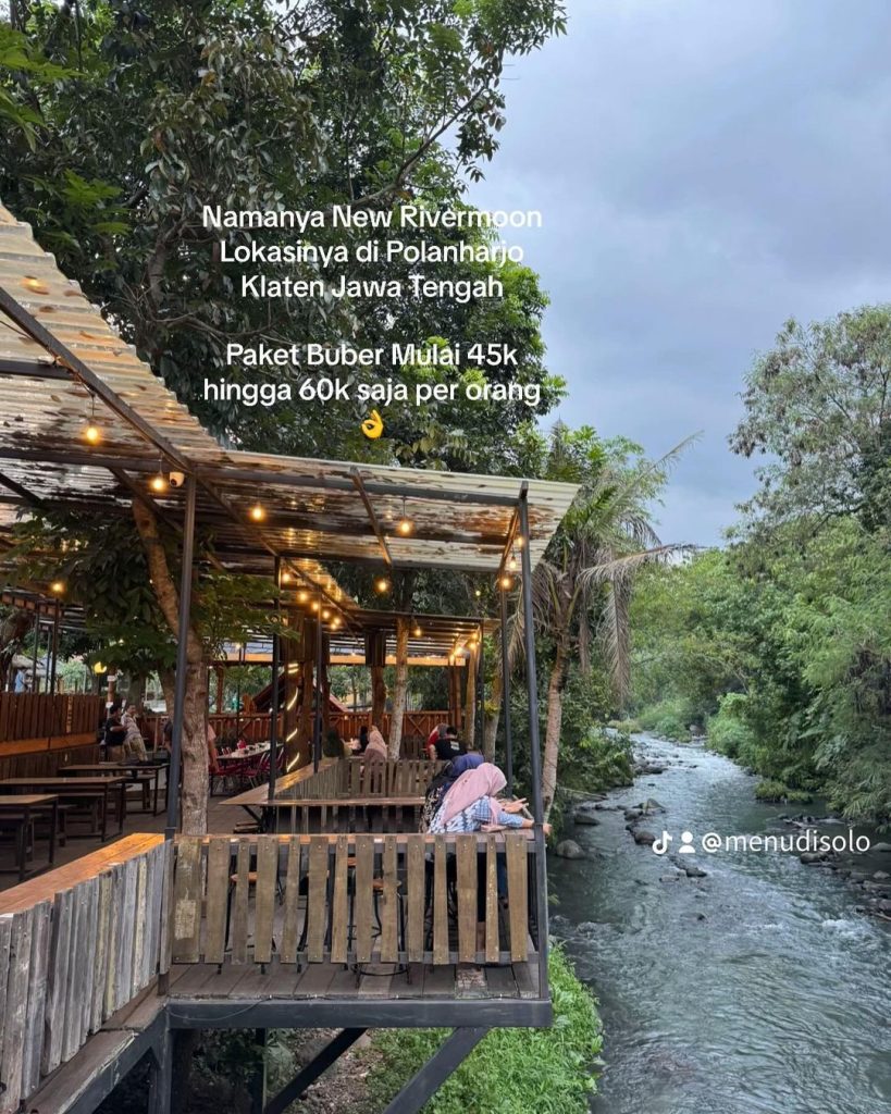 Harga Menu Paket Bukber Ramadhan 2024 New Rivermoon Klaten - Buku Menu ...