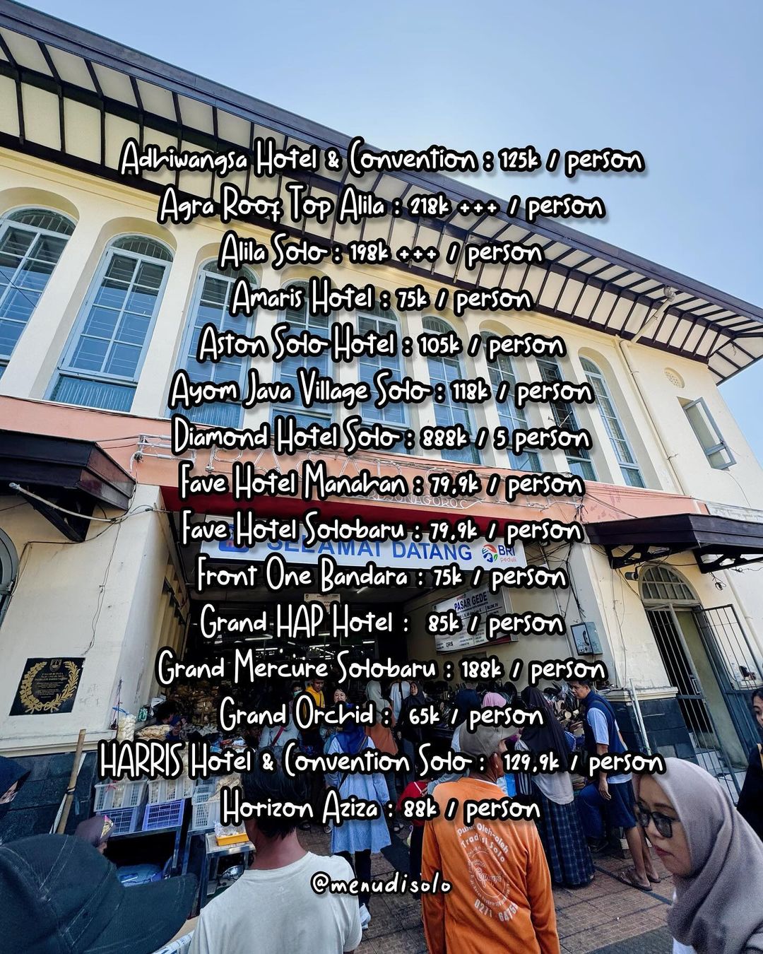 Menu Ramadan 2024 Daftar Paket Bukber Hotel Resto di Solo - Buku Menu ...