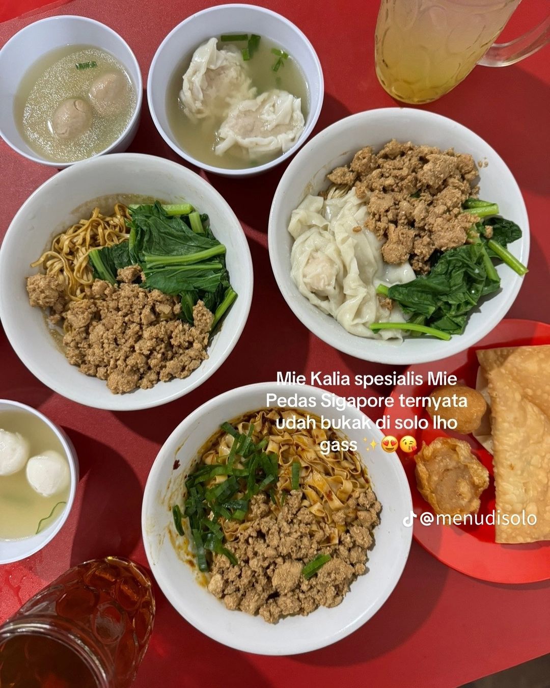 Buku Harga Menu Mie Kalia Cabang Kota Solo Mie Pedas Enak - Buku Menu ...