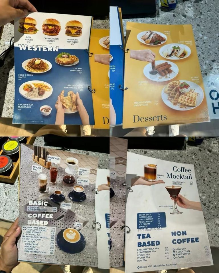 Buku Harga Menu Seperdua Kopi Laweyan Kota Solo - Buku Menu di Solo Terbaru
