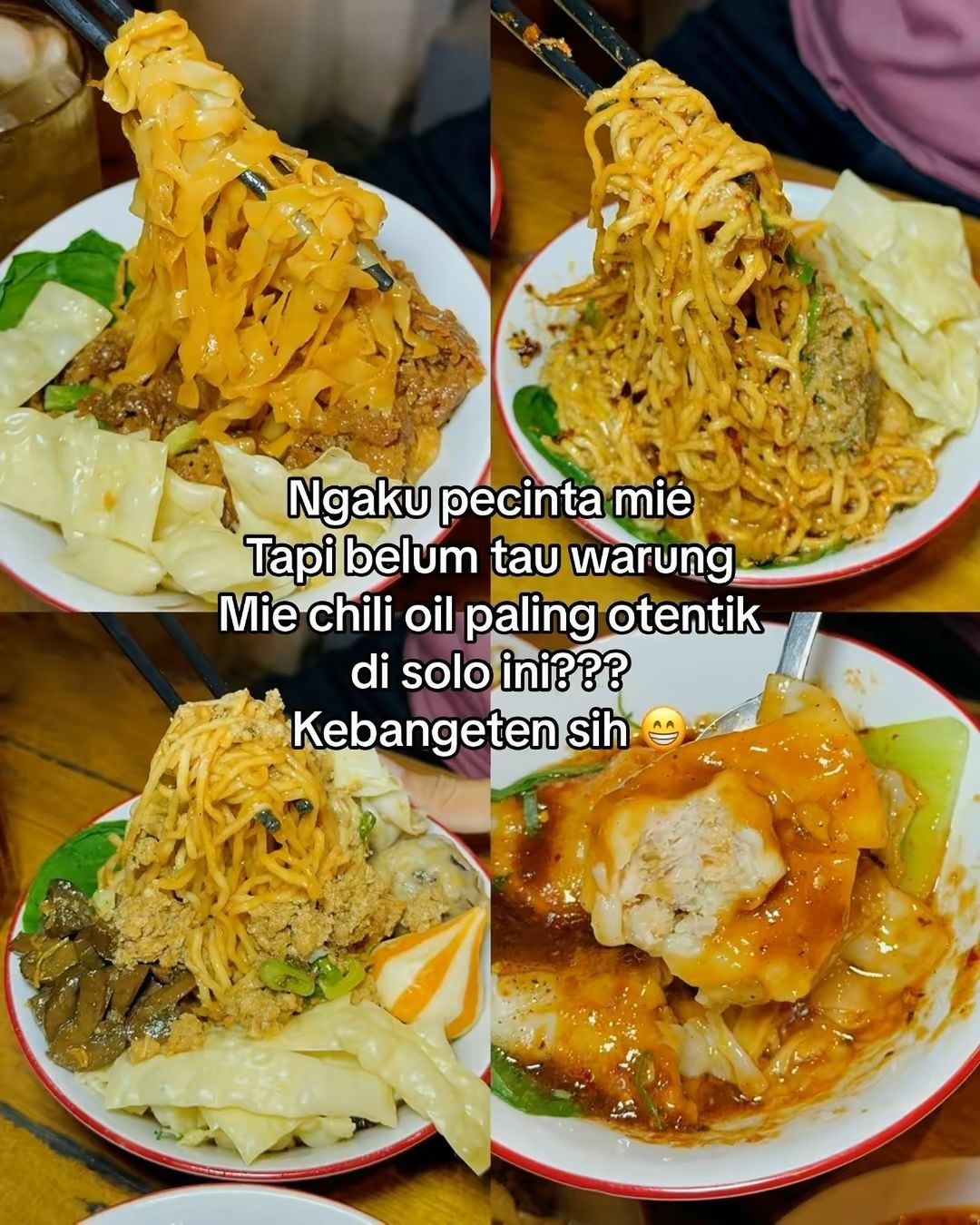Buku Harga Menu We Cook Noodles Mie Chili Oil Enak di Solo - Buku Menu ...