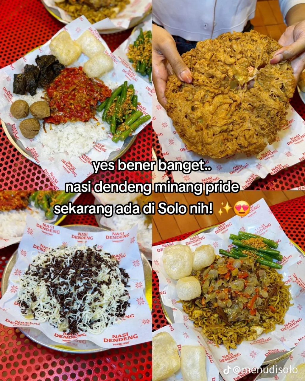 Buku Harga Menu Nasi Dendeng Minang Pride di Solo - Buku Menu di Solo ...