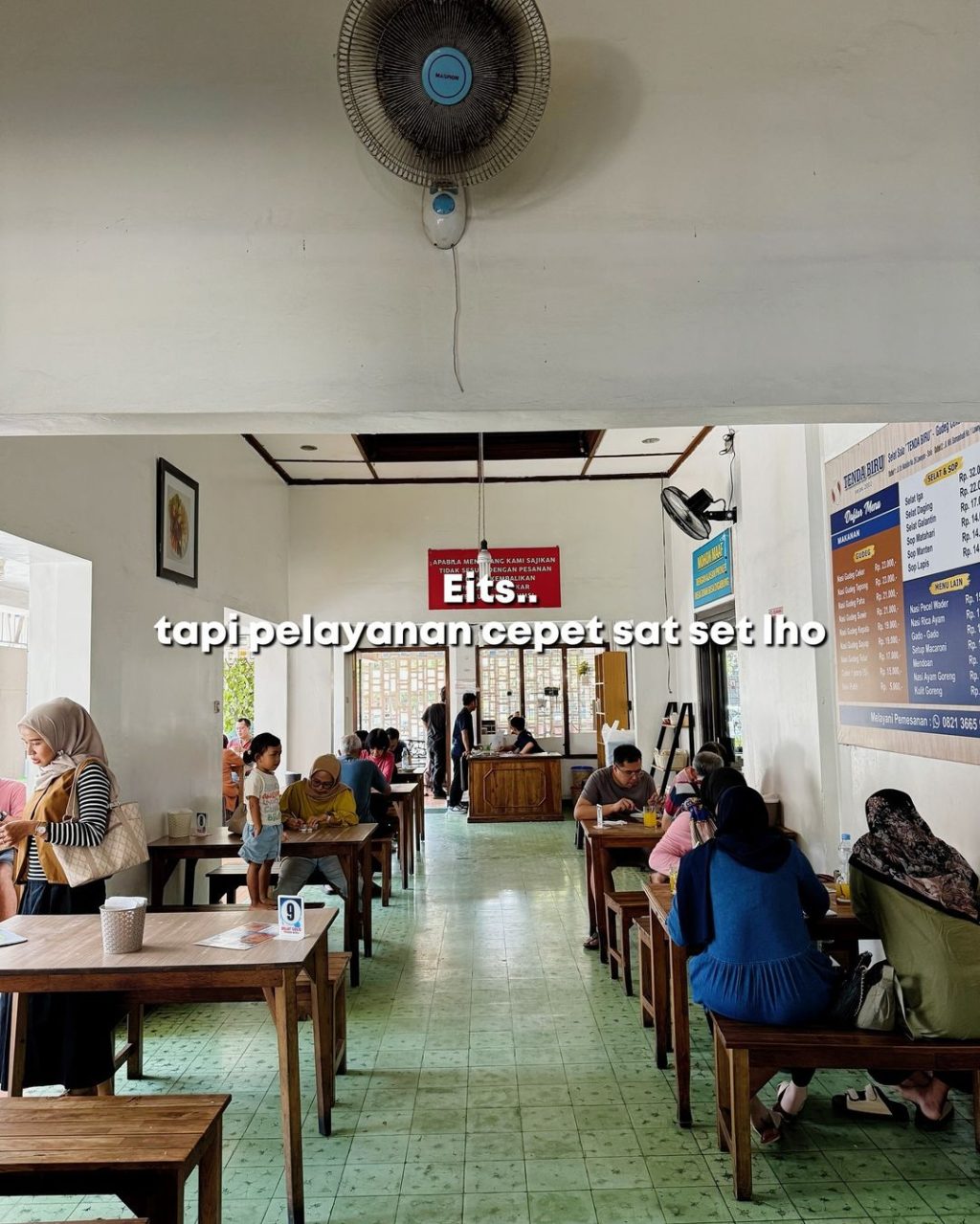 Buku Harga Menu Selat Tenda Biru Solo Oktober 2024 - Buku Menu di Solo ...