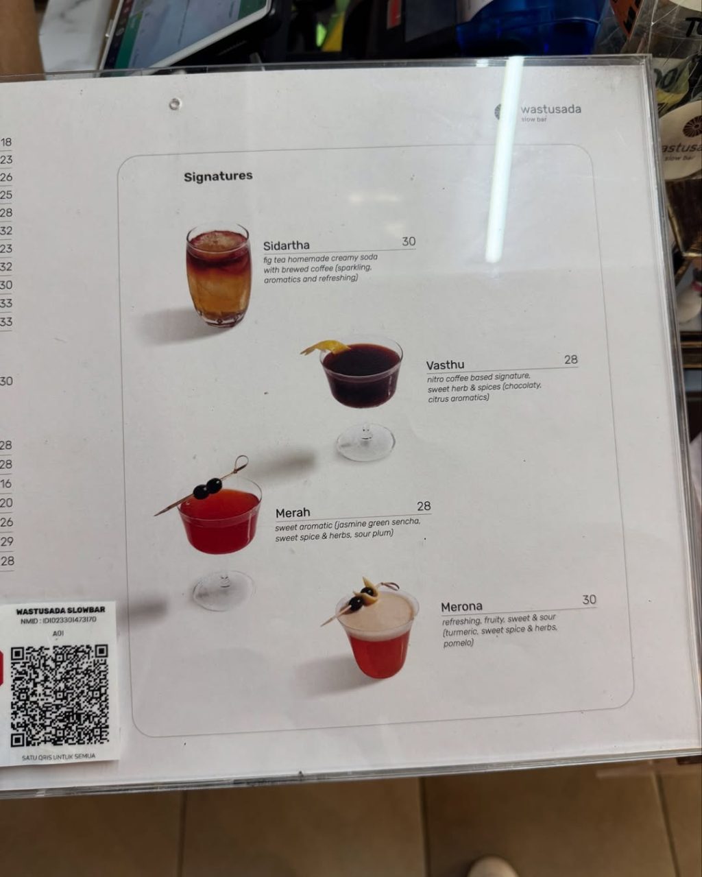 Buku Harga Menu Wastusada Slow Bar Coffee Kota Solo - Buku Menu di Solo ...